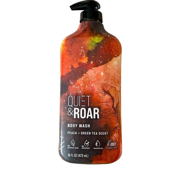 Quiet & Roar | Bath & Body | Quiet Roar Peach Green Tea Body Wash Made ...